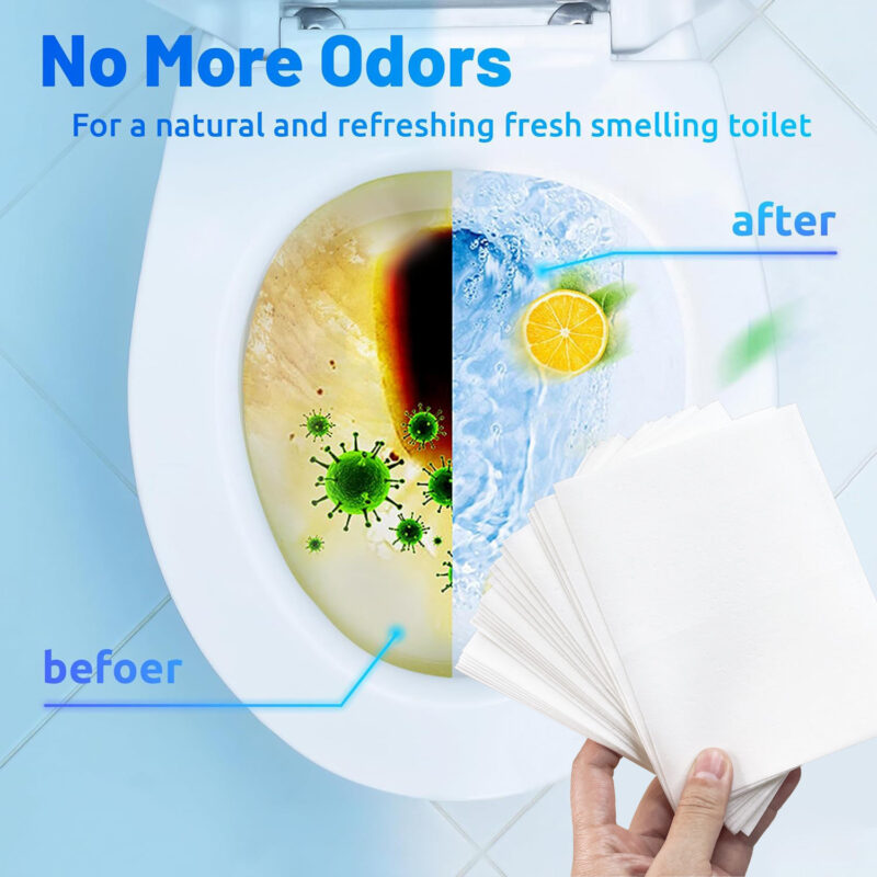 Toilet Cleaning Detergent Sheets - cleansingsheets